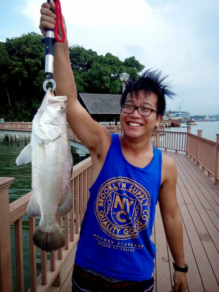 Changi beach Catch report ~ Fishing Kims