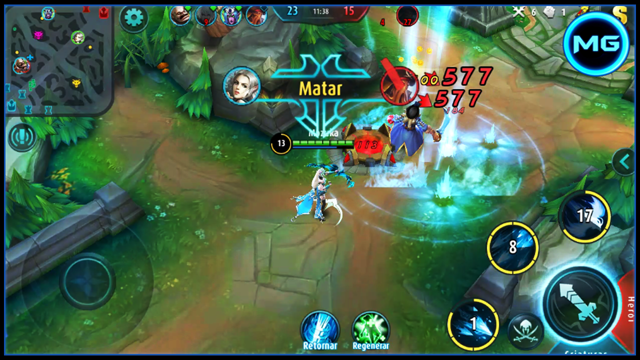 MOBILE LEGENDS- game moba giống LMHT dung lượng nhẹ