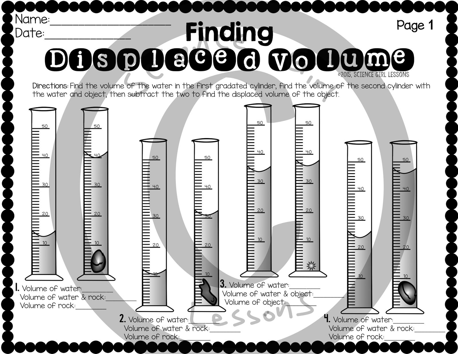 The Best of Teacher Entrepreneurs: Science Lesson - "Finding Displaced ...