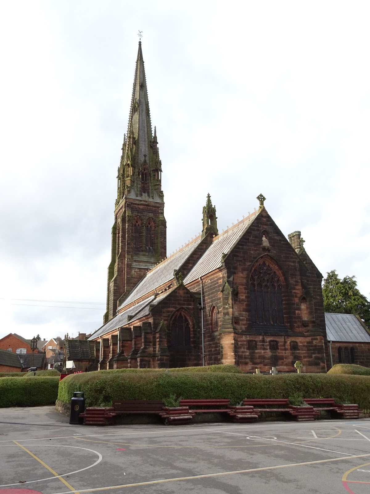 Victorian Churches: 259 - A.W.N.Pugin: St Giles RC, Cheadle ...