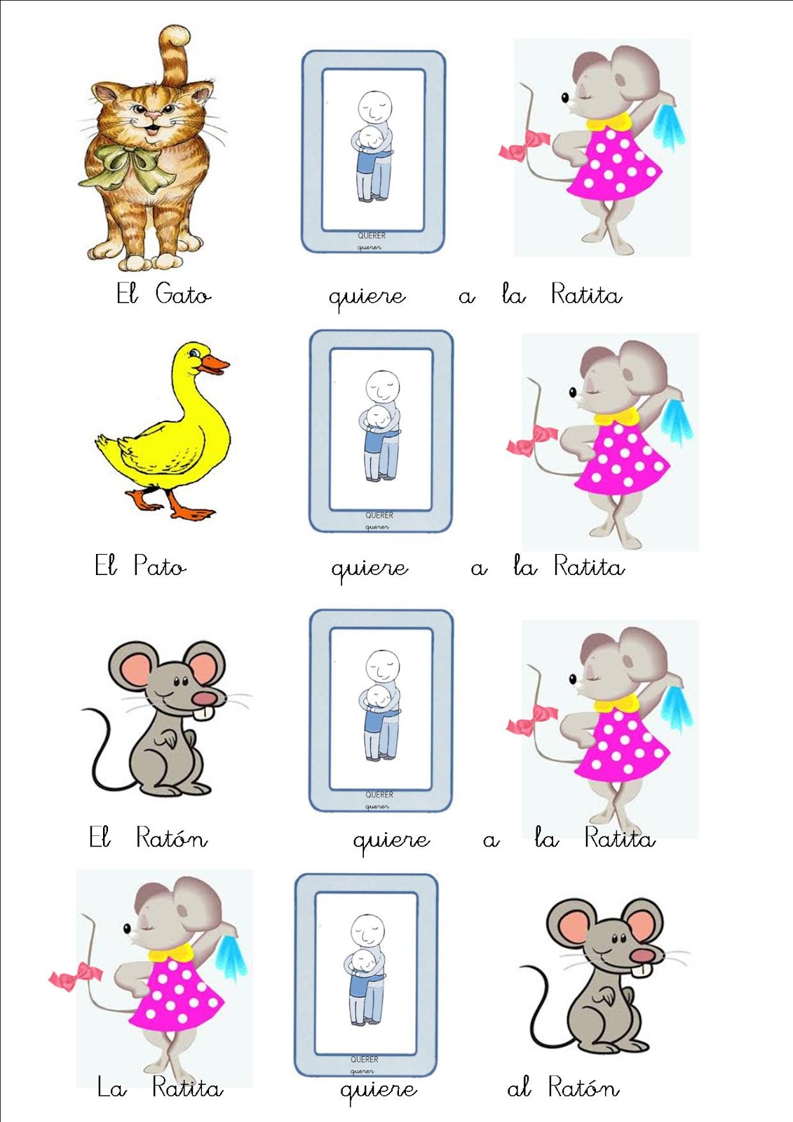 El Rincón de Raquelita: La Ratita Presumida