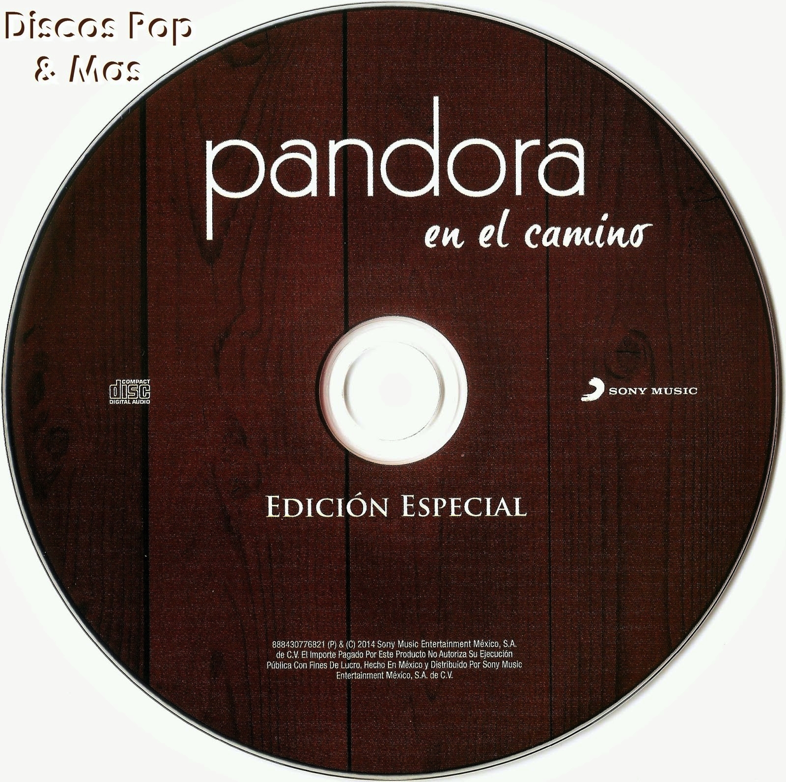Discos Pop & Mas: Pandora - En el Camino (Edición Especial)