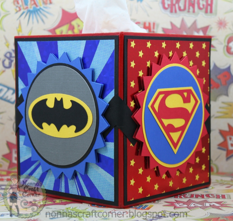 Studio 5380: Superhero Tissue Box Cover