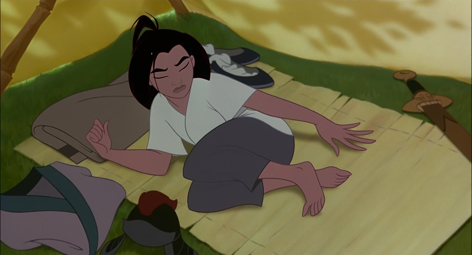 Anime Feet: Mulan (Extra Scene)