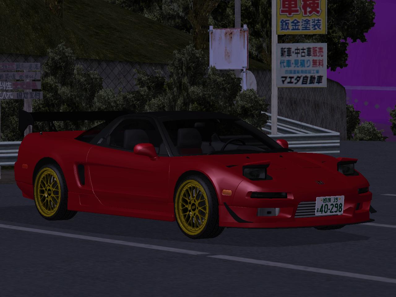 Yokota Workshop: Initial D Fifth Stage Hojo Go Honda NSX GTA SA
