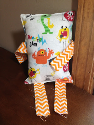 Smith Craft Adventures: Fabric Scrap Stash Buster - Mini Monsters