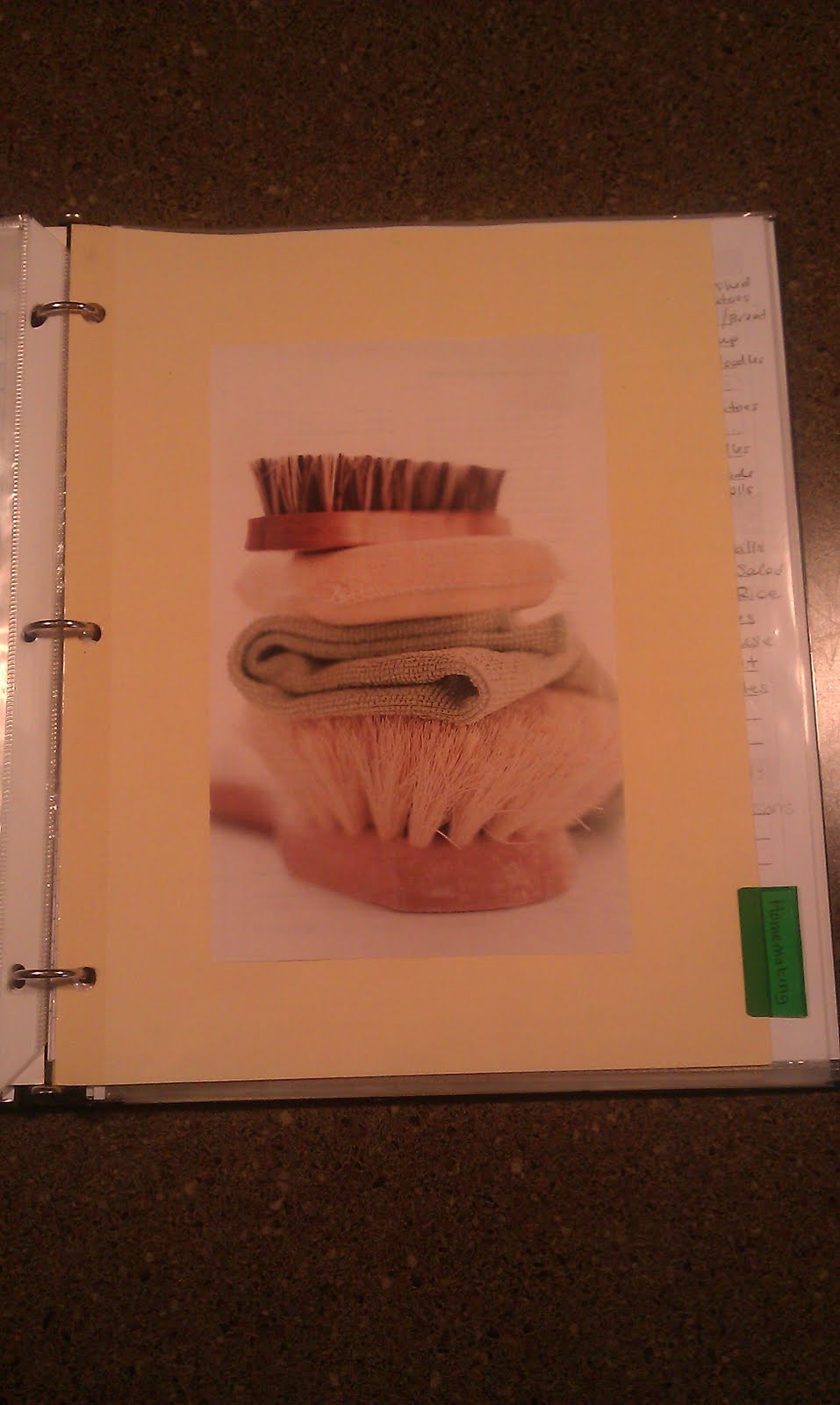 a simple heart for home: My Simple Household Notebook