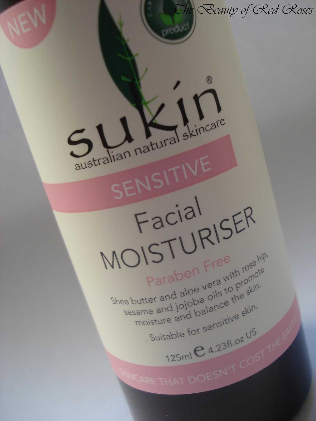 The Beauty of Red Roses: NEW Sukin Sensitive Skin Care