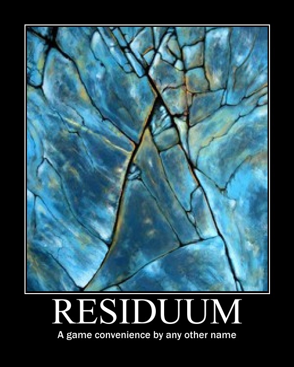 The Looney DM: Residuum