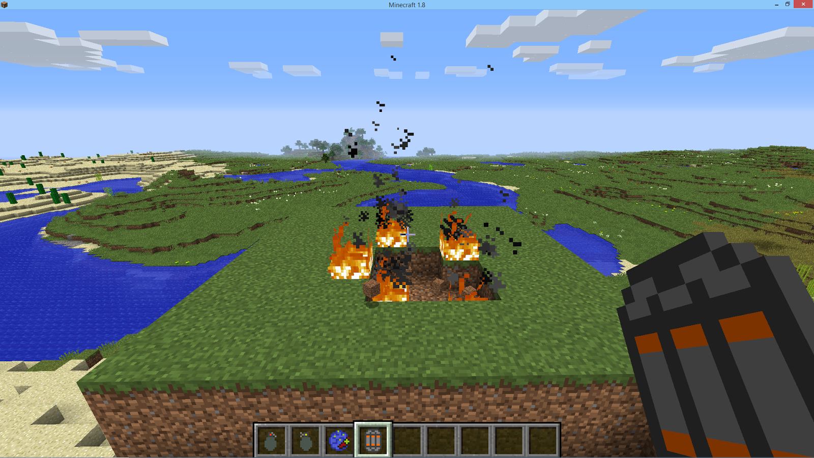 Science Gecko: Grenade Mod in Minecraft, 1.8