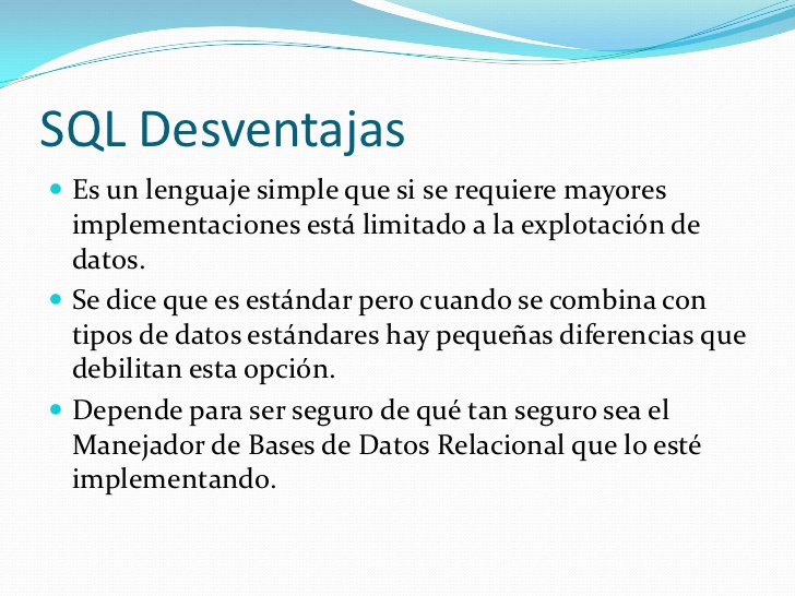 LENGUAJES DE PROGRAMACIÓN : SQL