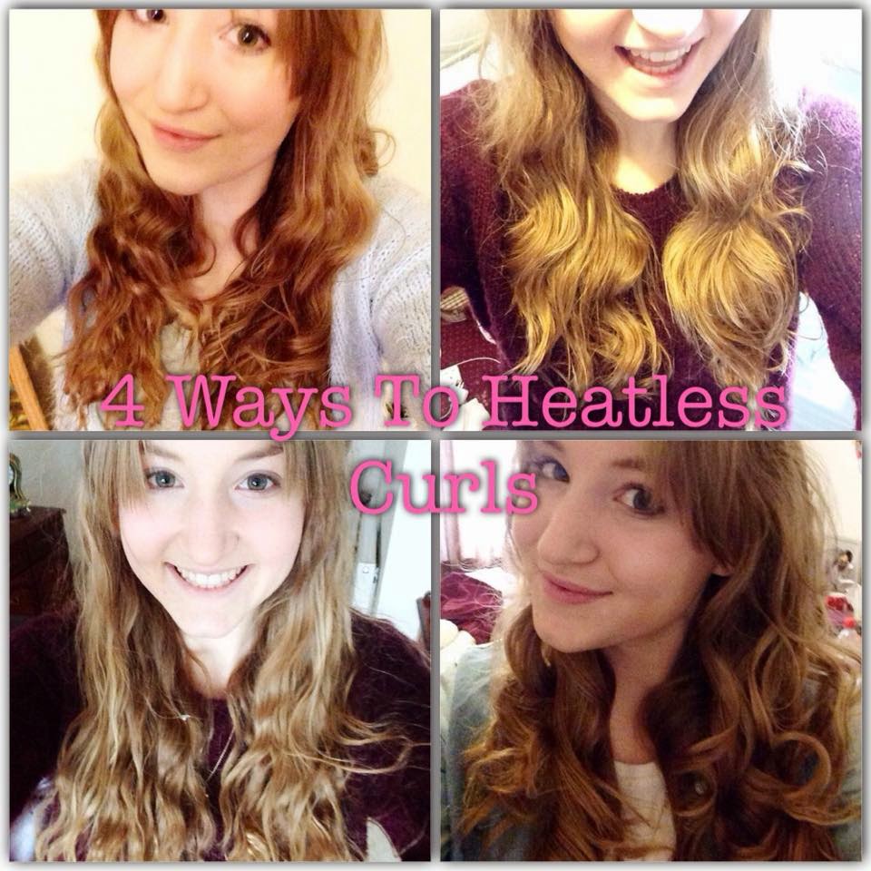 Four Ways To Get Heatless Curls - Under The Scottish Rain