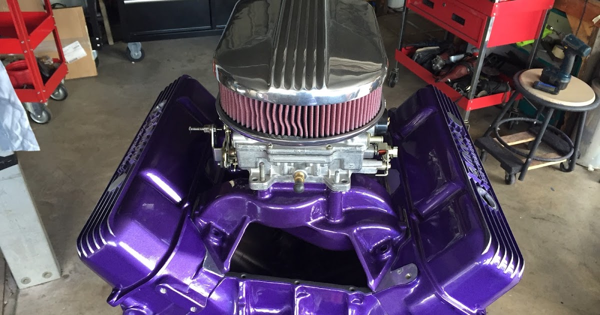 66 Auto Color: 700HP Mopar Engine Paint Project