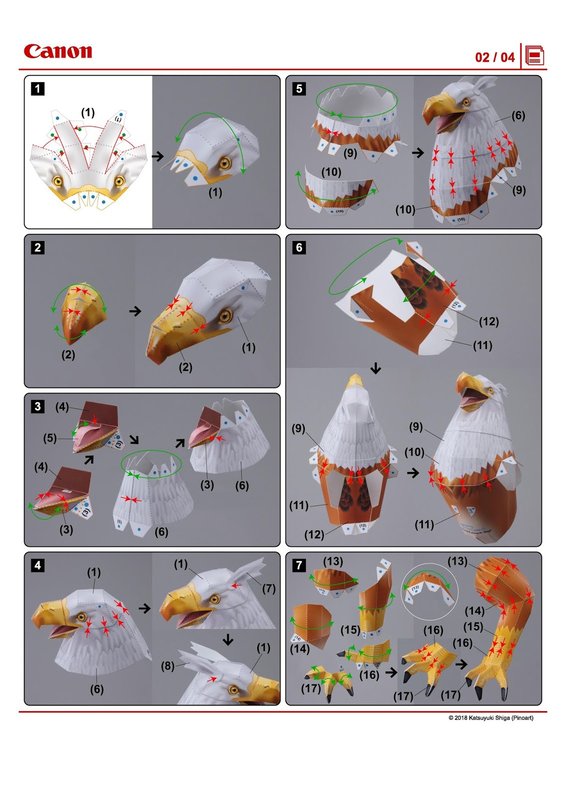 Griffin - Ruby Book Origami