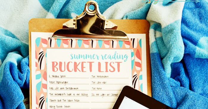 Free Printable Summer Reading Bucket List | i should be mopping the floor