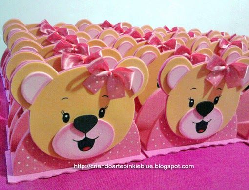 Ideas en un 2 x 3: Moldes de ositos para usar en distintas manualidades