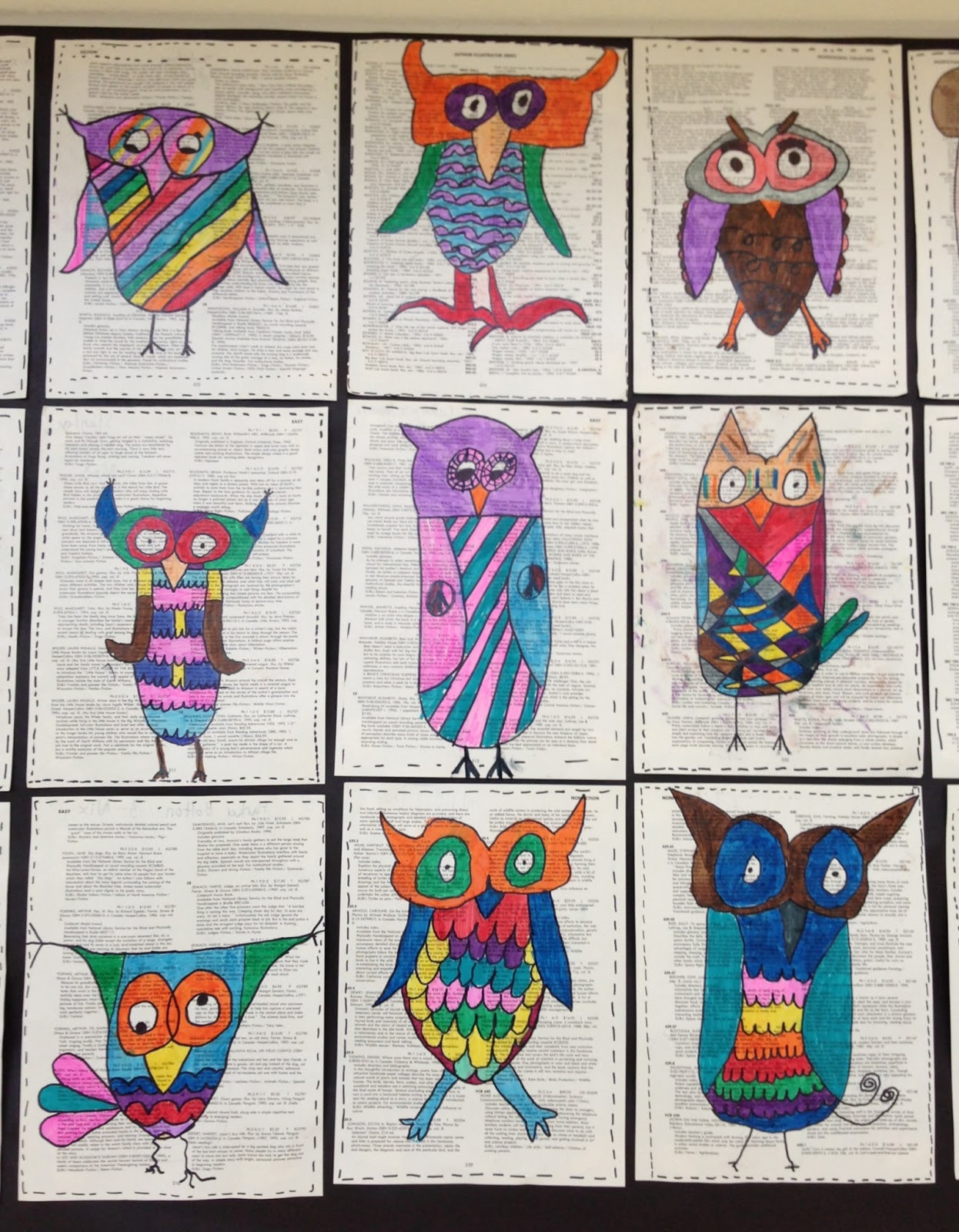 Apex Elementary Art: Owl always love art