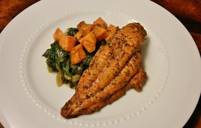 Self-Taught Foodie: Spicy Oven-Roasted Catfish with Sautéed Greens and ...