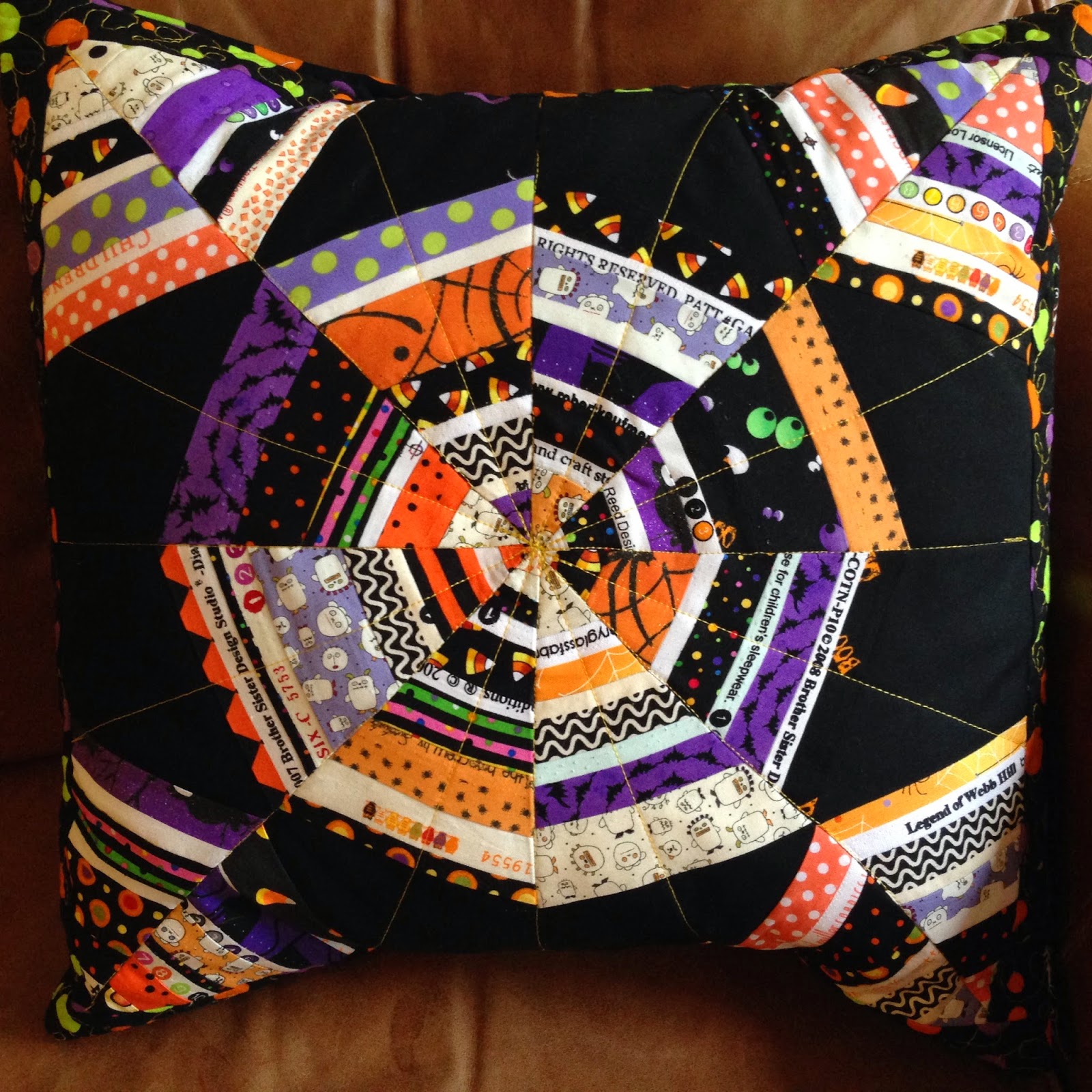 12squared: Happy Halloween (and "tiny scrappy squares" square for Cami)