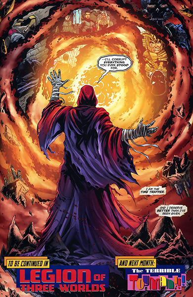 The Legion of Super Bloggers! : Who's Who: Time Trapper