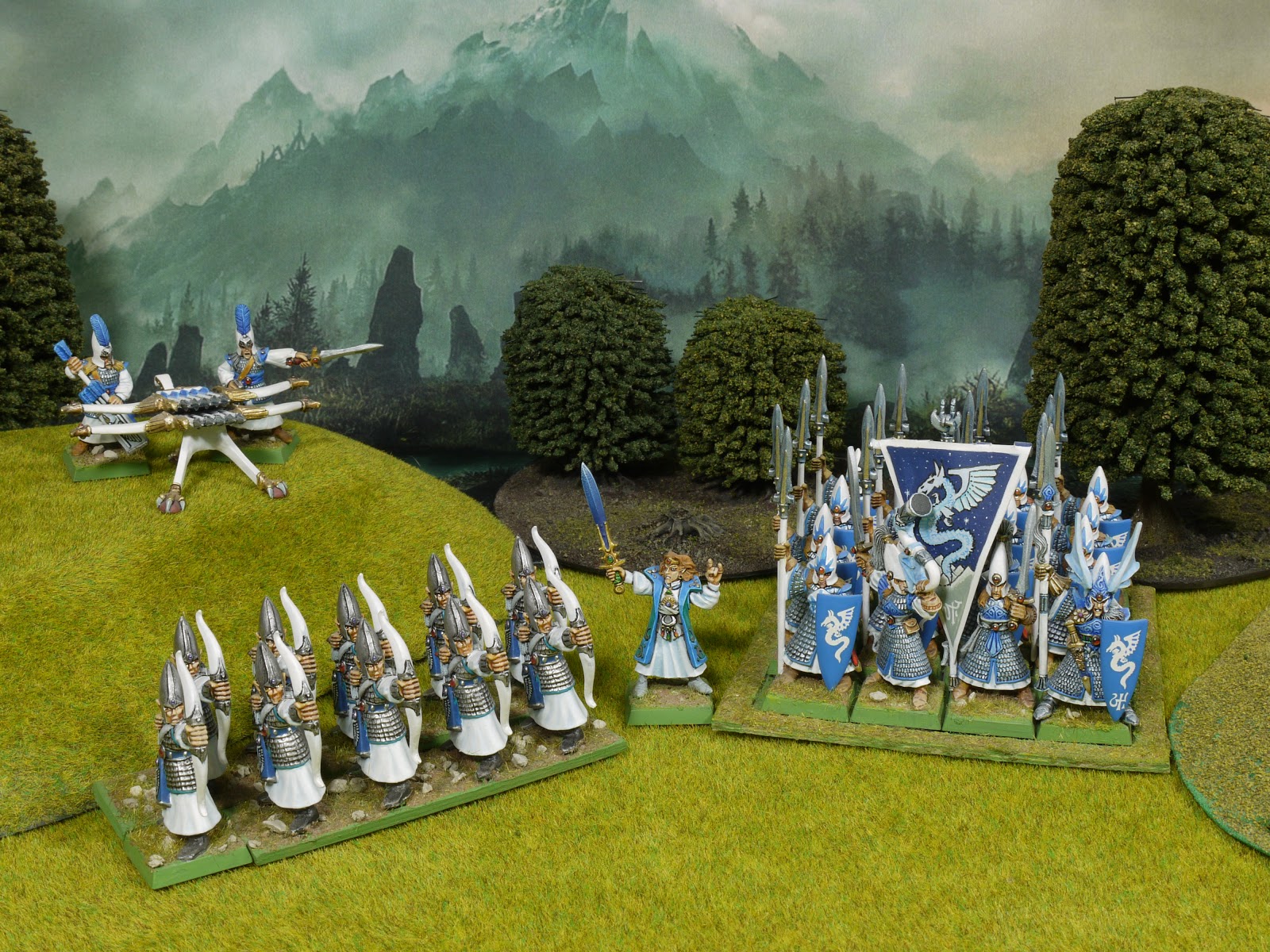 Nord's Painting Saga: Middlehammer Elf Army