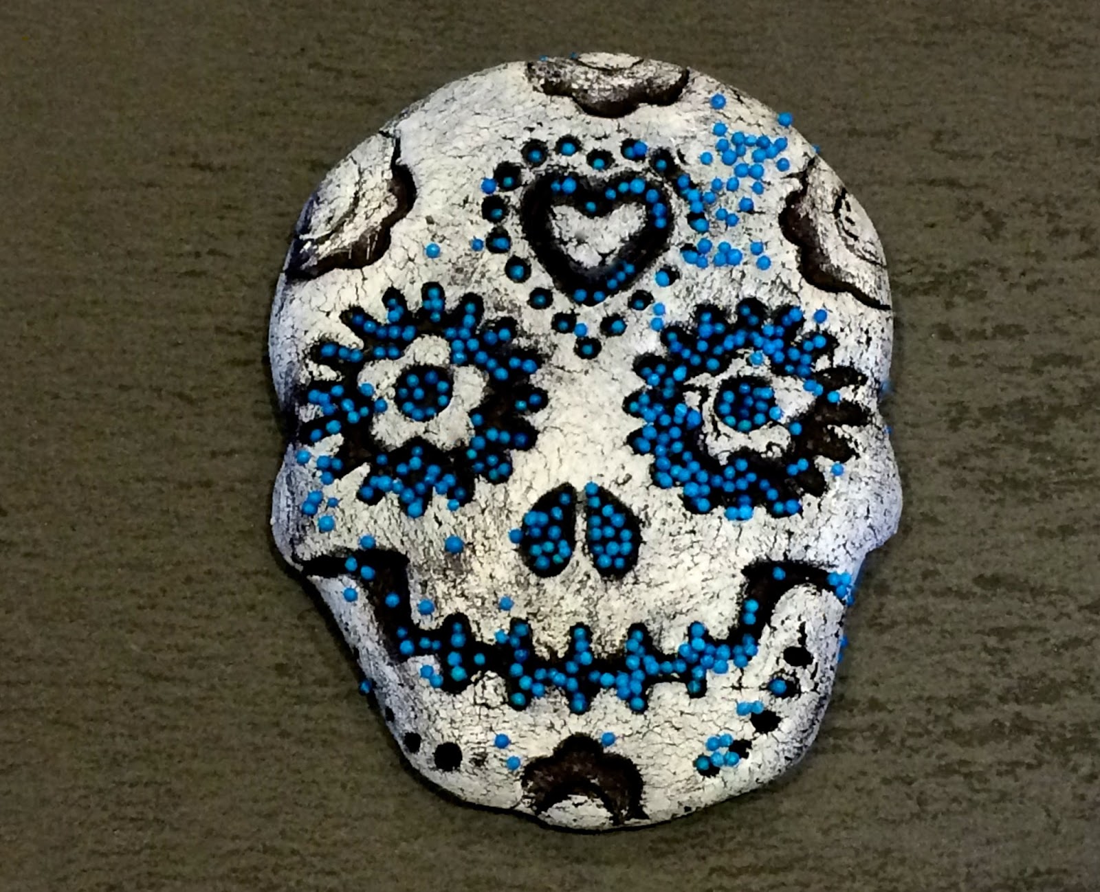 Once Upon A Pedestal: Day of the Dead Cookies
