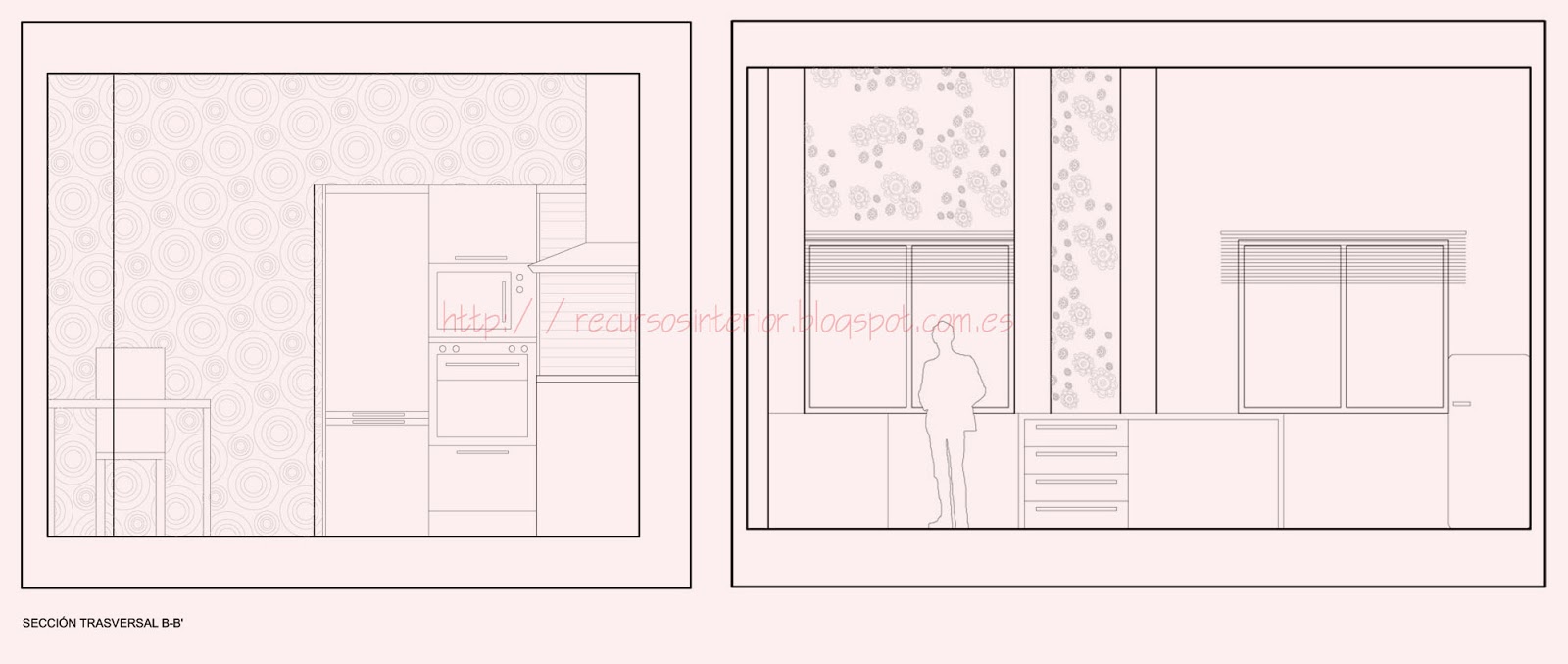 Diseñar textura en linea 2D para plano Autocad - Recursos Interior ...