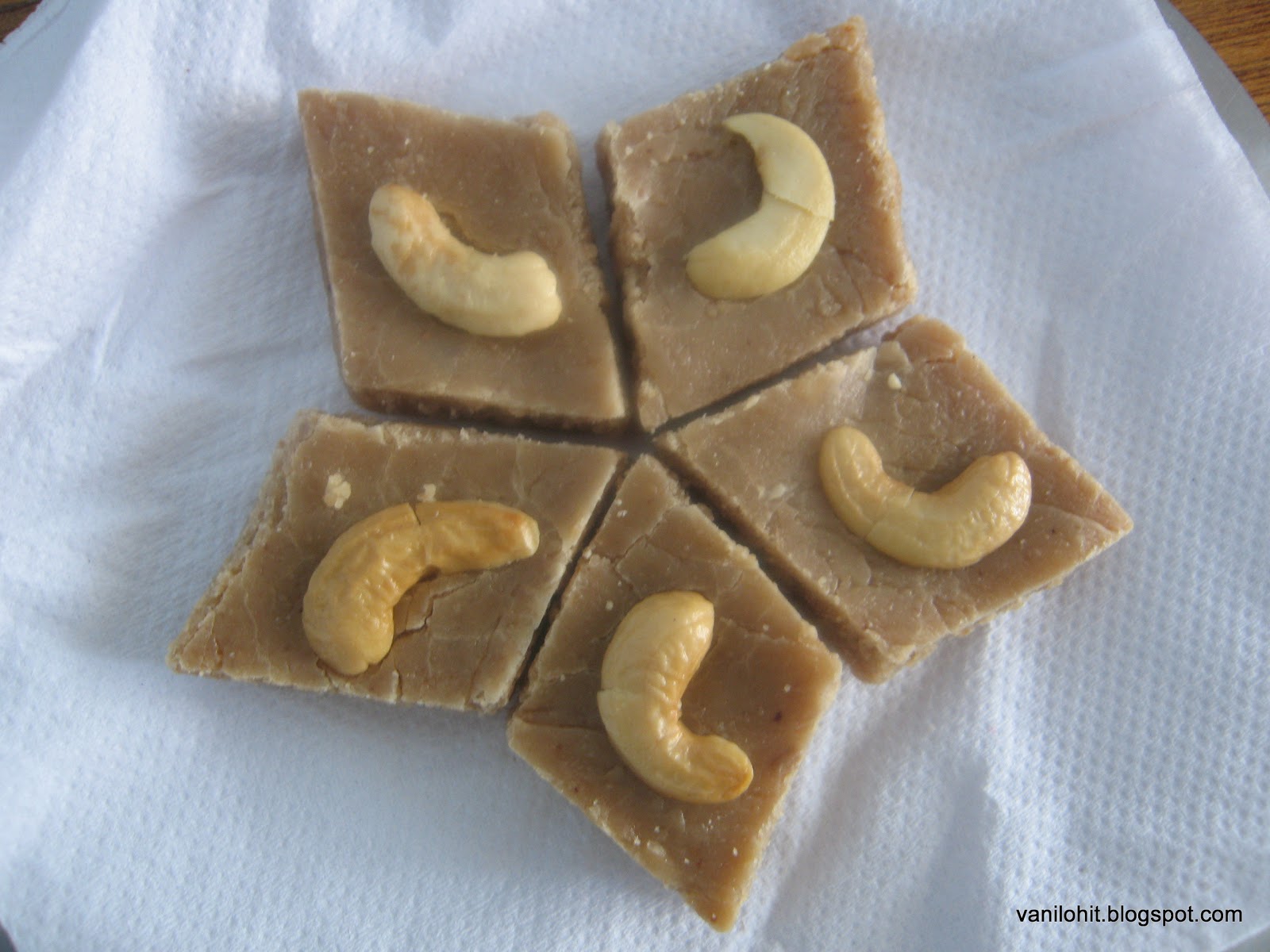 Groundnut Burfi / ಶೇಂಗಾ(ನೆಲಗಡಲೆ) ಹಲ್ವಾ | Recipe world