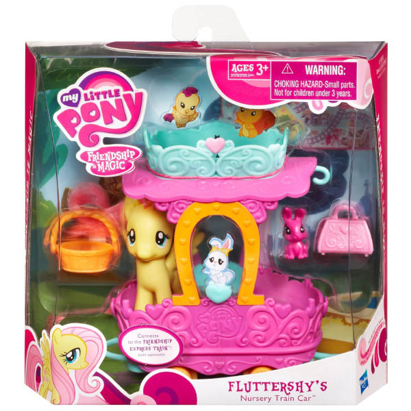 MLP Original Series Fluttershy Train Car G4 Brushables | MLP Merch