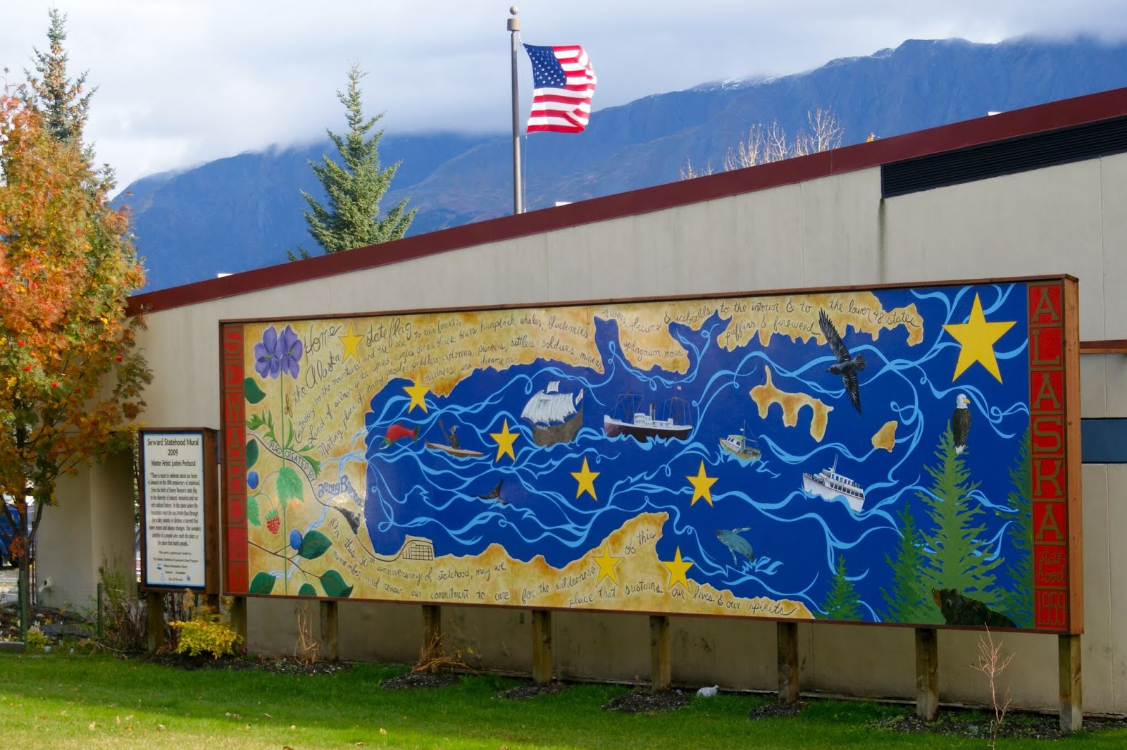 Seward Mural Society: ALASKA STATEHOOD