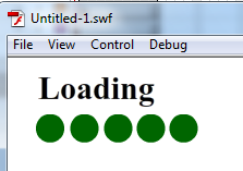 Membuat animasi loading sederhana - Flash CS5 | SARANG HADI
