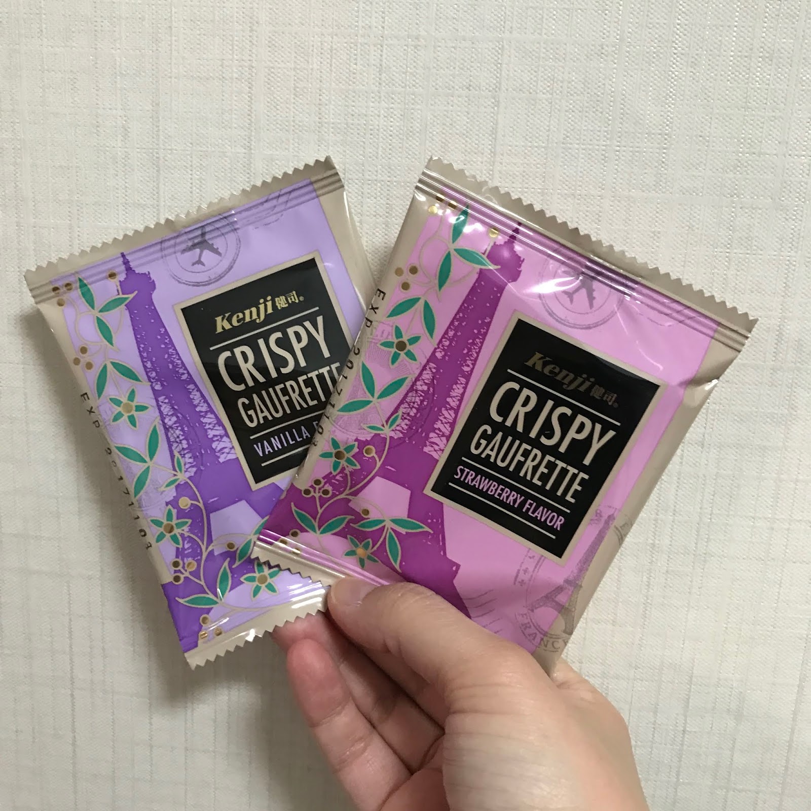 [Snack Attack - Taiwan] Kenji Crispy Gaufrette