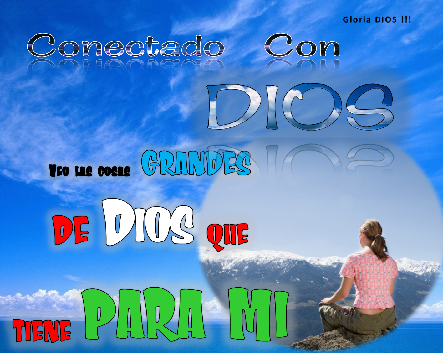 V28infinito ve: Conectado con dios reflexión