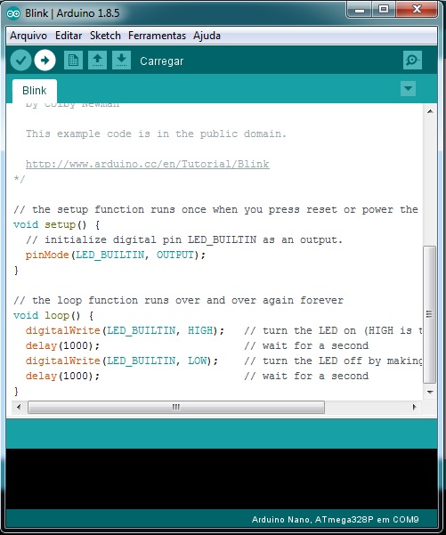 Como instalar o Arduino Nano
