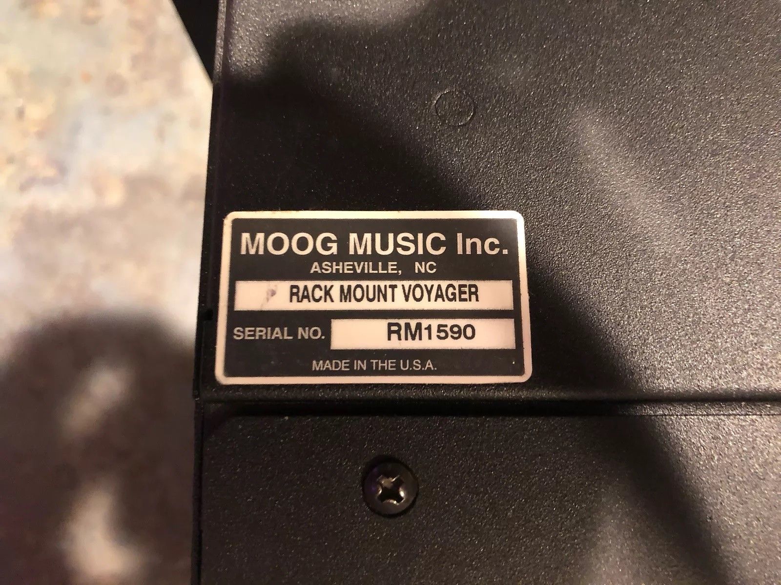 MATRIXSYNTH: MOOG Minimoog Voyager Analog Synthesizer RME Rack Mount ...