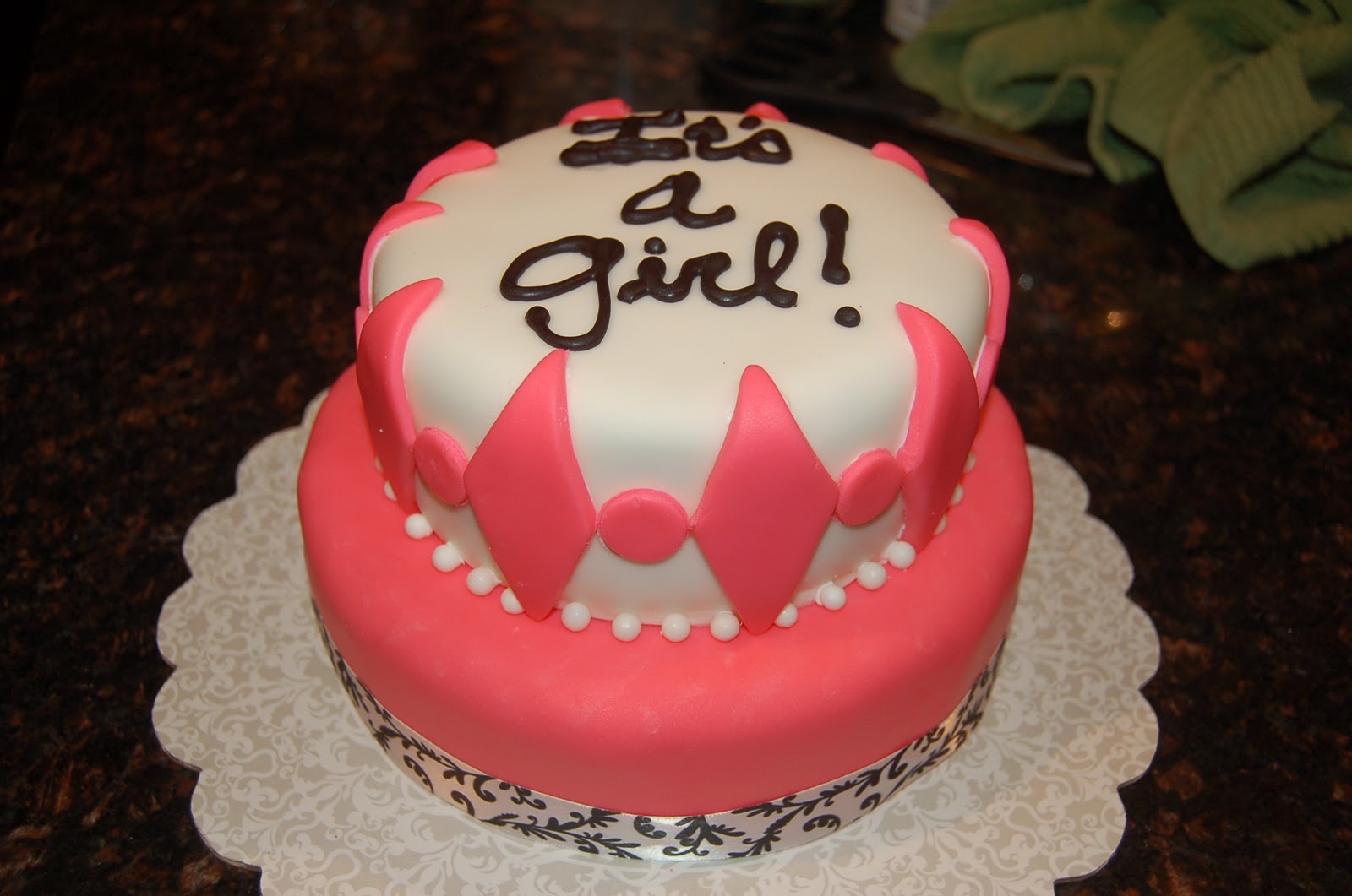 Hello Melrose: It's A Girl cake