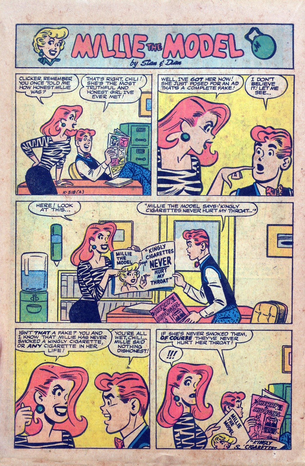 Read online Millie the Model comic - Issue #71