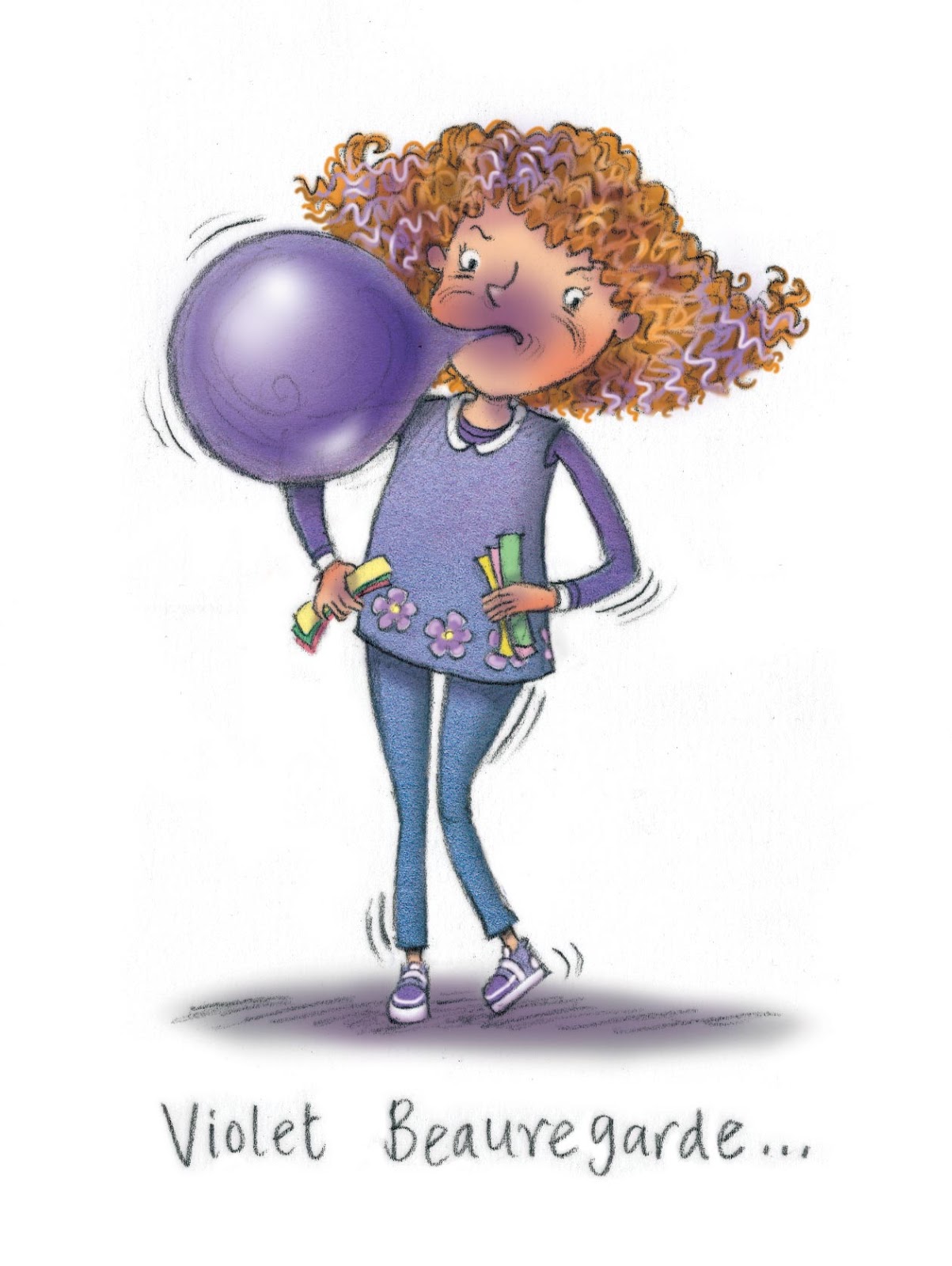 Charlie And The Chocolate Factory Violet Beauregarde Book