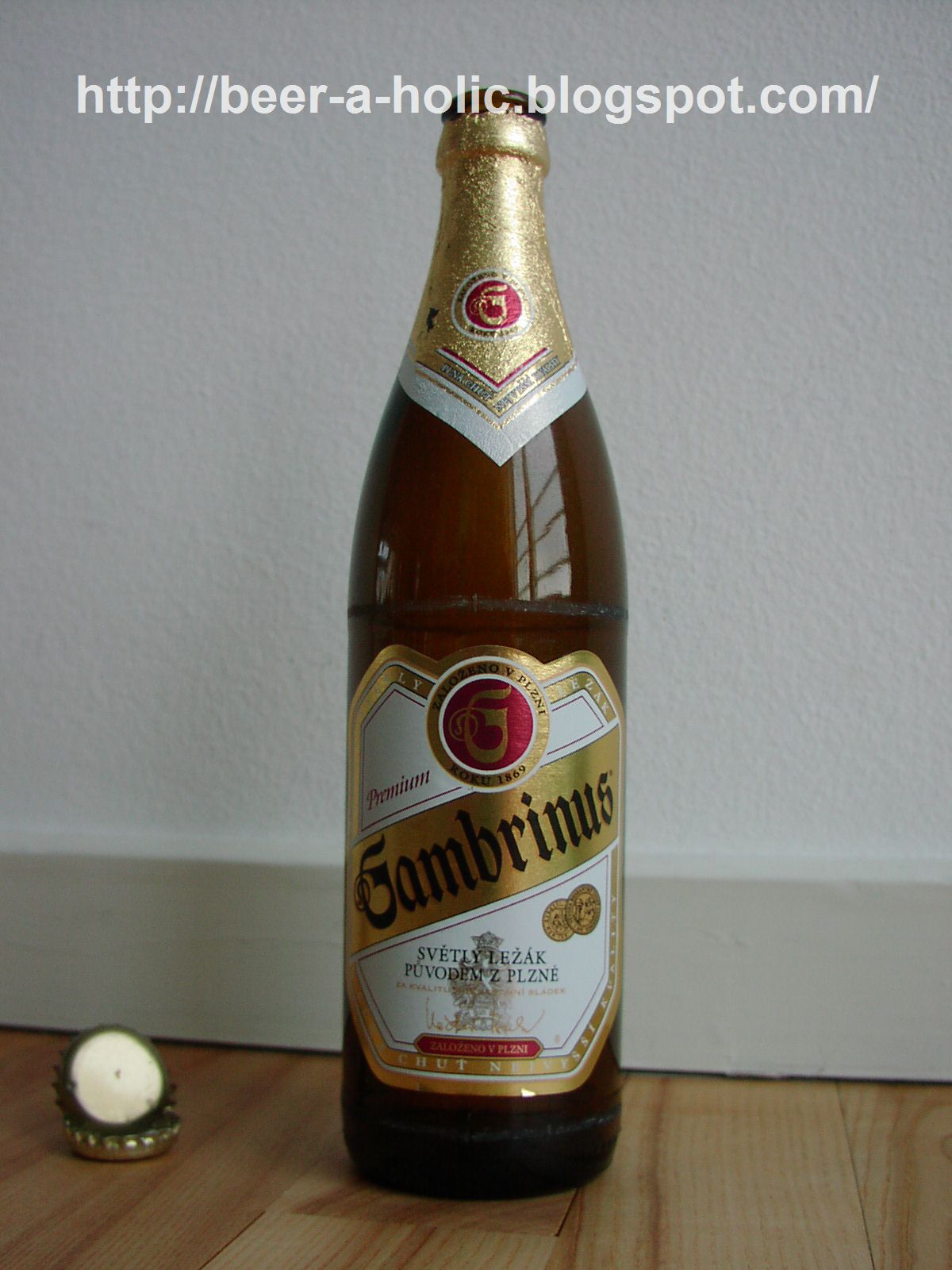 BEER-A-HOLIC: Gambrinus from Czech Republic