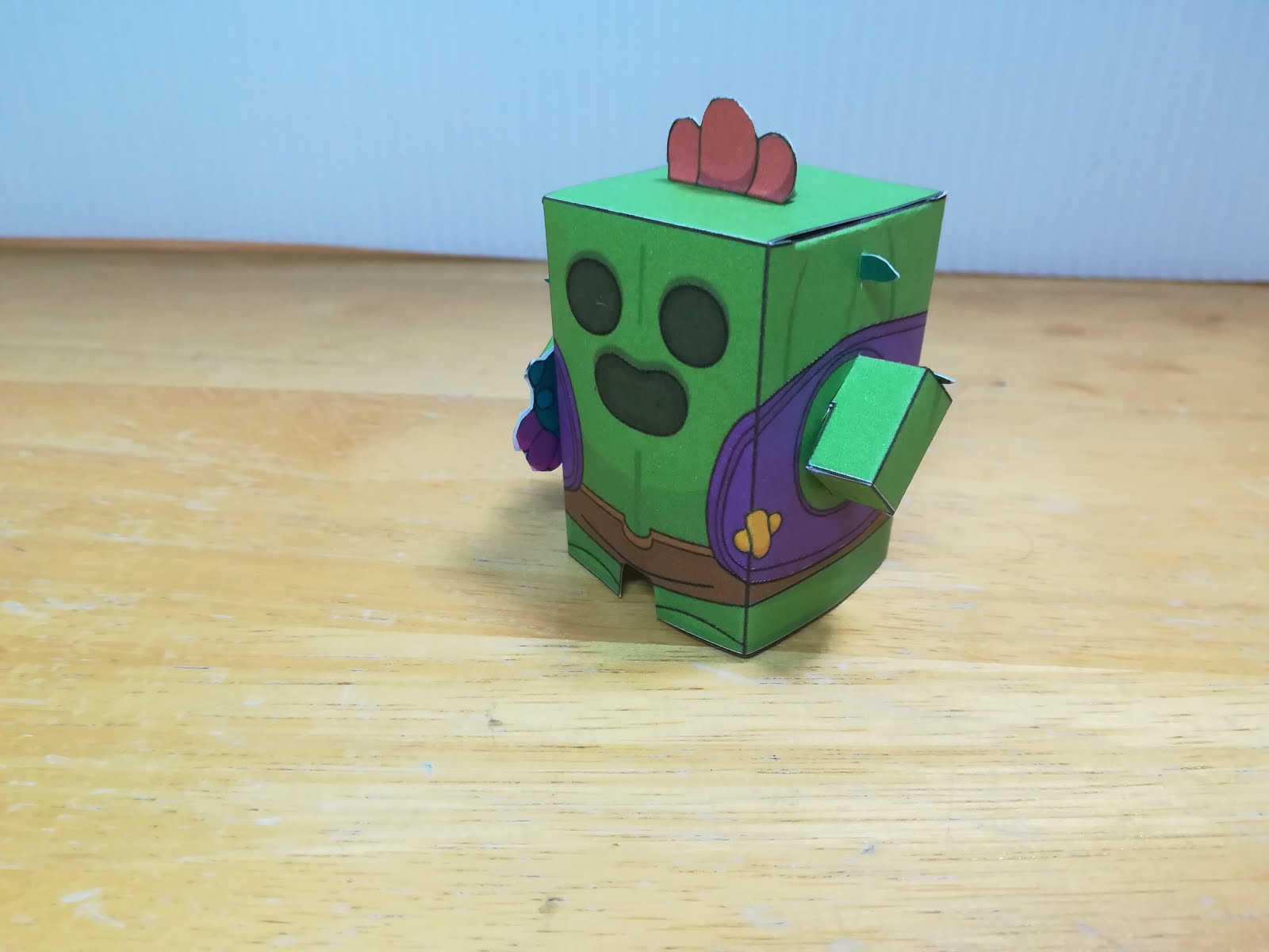 スパイク（ブロスタ）のペーパークラフト(DeviantArt)-まつぼブログ