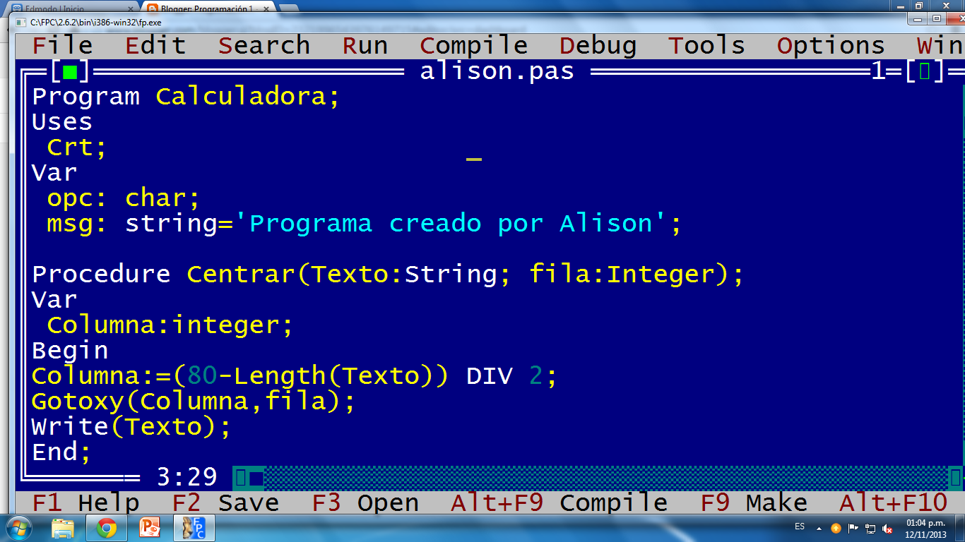 Programación 1: Calculadora