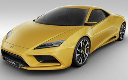 Kendall self drive: 2013 Lotus Elan Concept