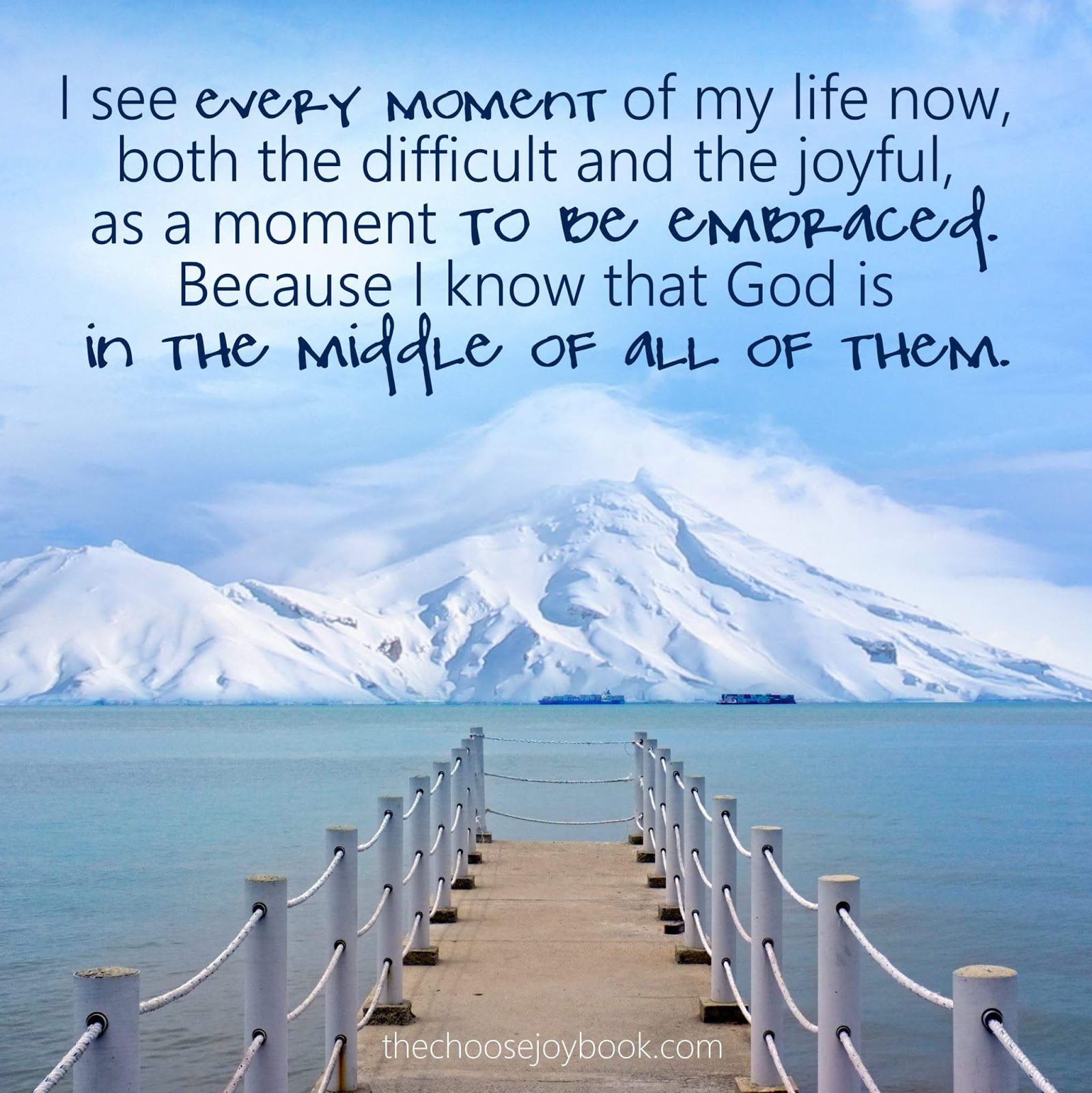 Cranberry Tea Time: Choose Joy: A Moment to Be Embraced