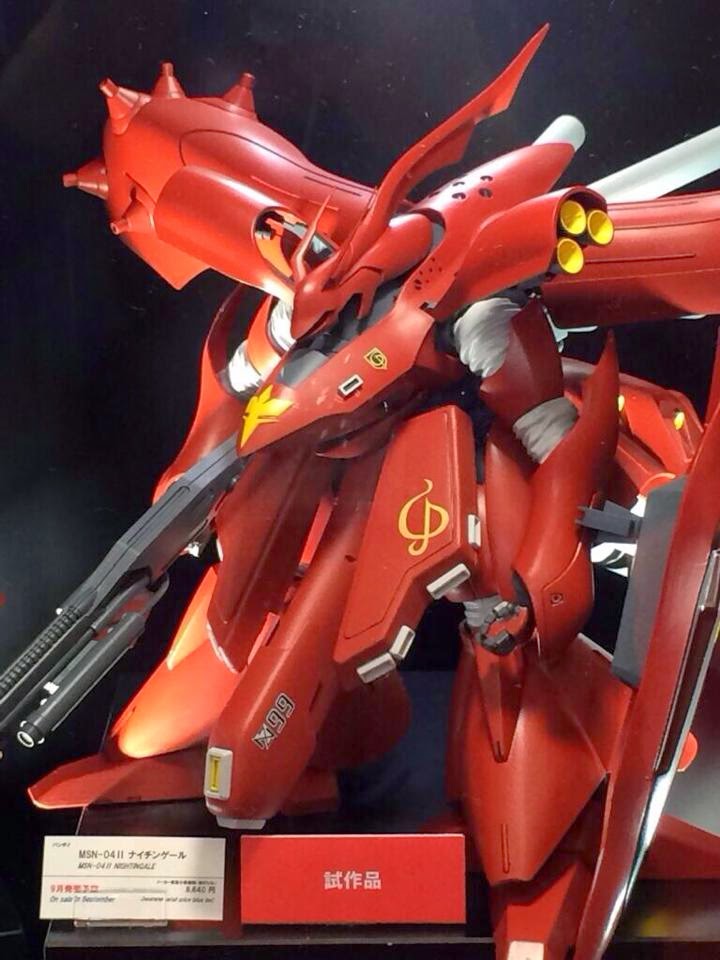 Bandai RE/100 1/100 Nightingale Project 01 on Display at 53rd Shizuoka ...