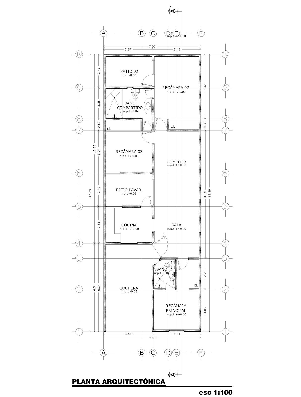 Orbed arquitectura+construcción: Casa habitación - Levantamiento y ...