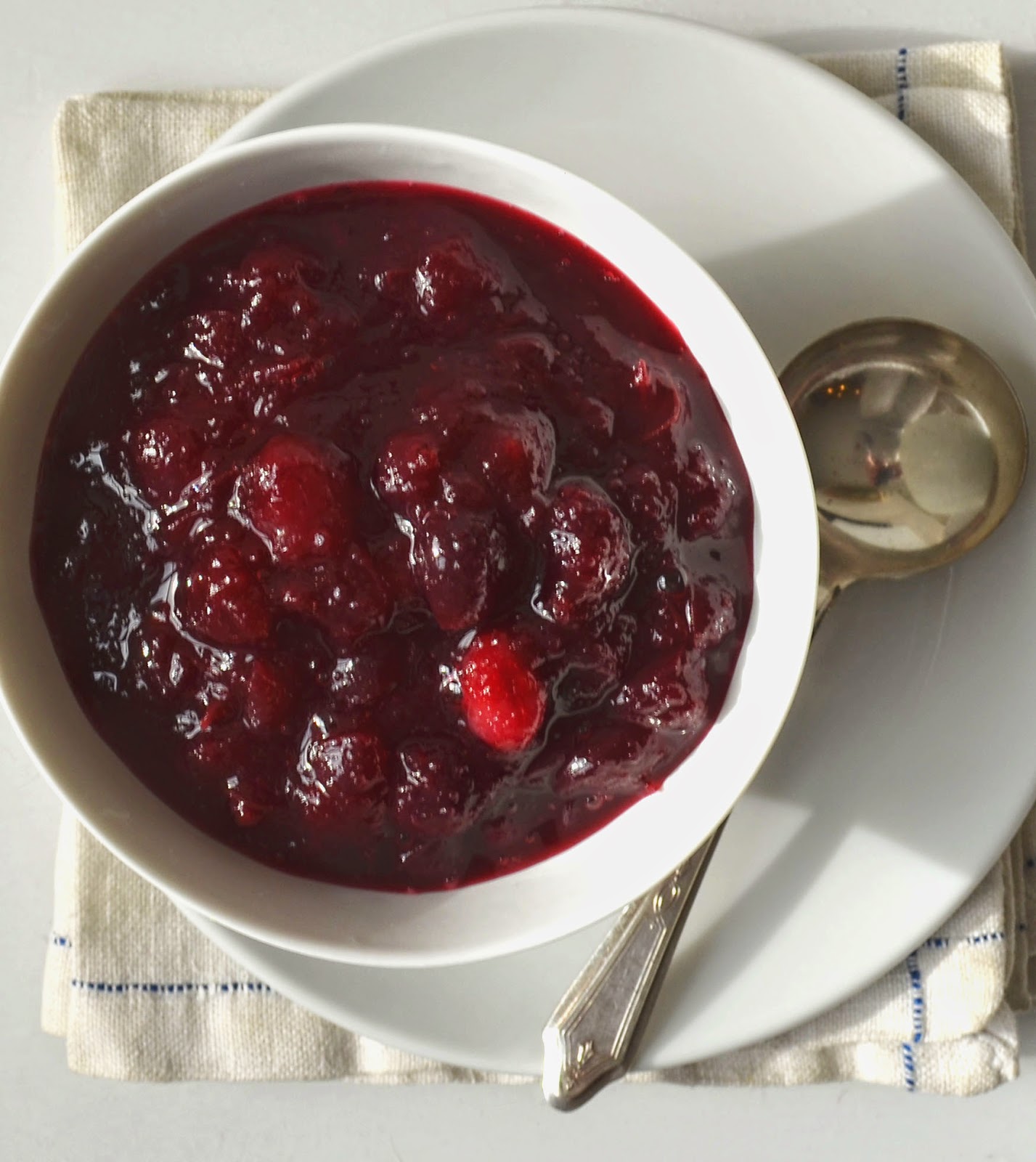 Sew French: French Twist Cran-Raspberry Sauce