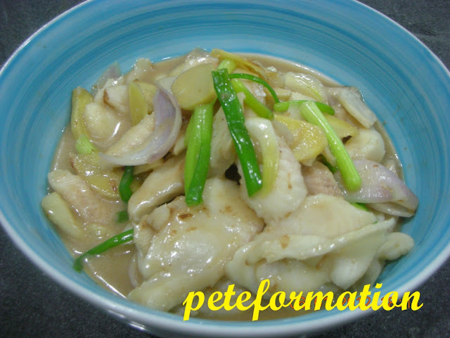 PeteFormation Foodie Adventure: Simple & Nice Stir Fried Sang Yee Fish ...