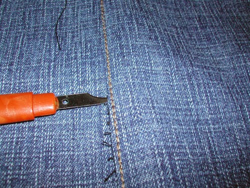 Stitches and Seams: Techniques: Jeans Fly
