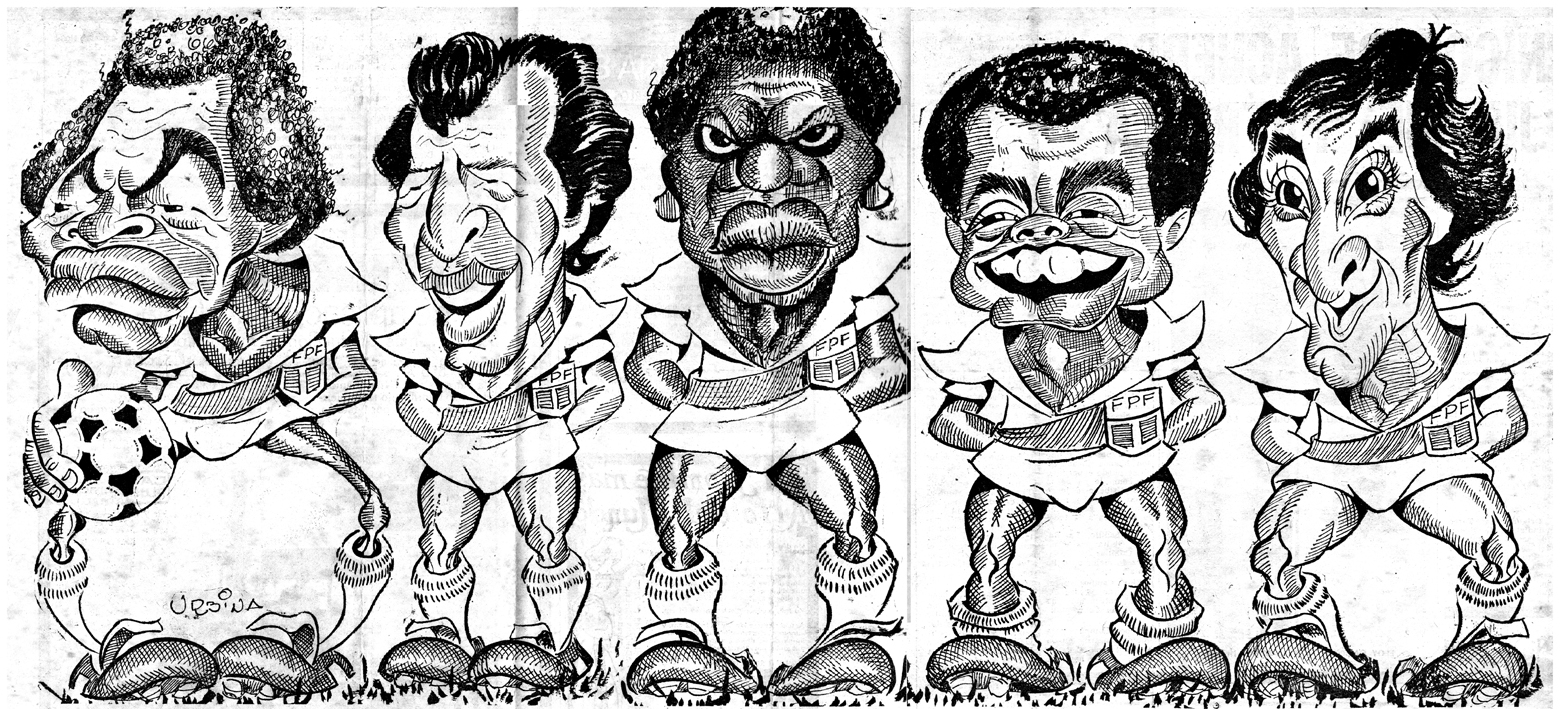 MUNDO COMICS: ATILIO URBINA Y SUS CARICATURAS...