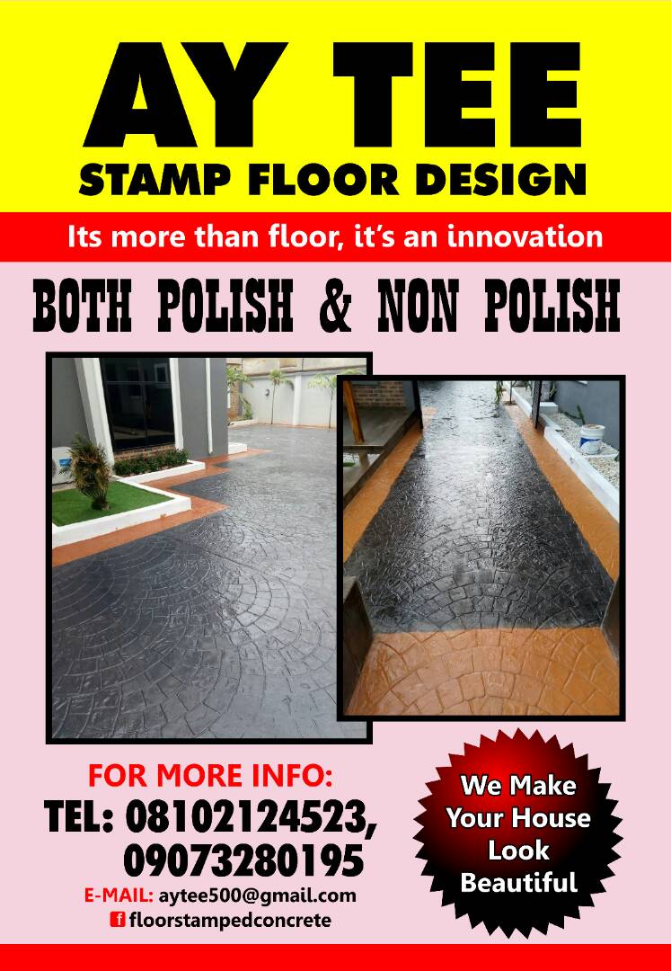 Increte/Stamped concrete Contractor : stamp floor design